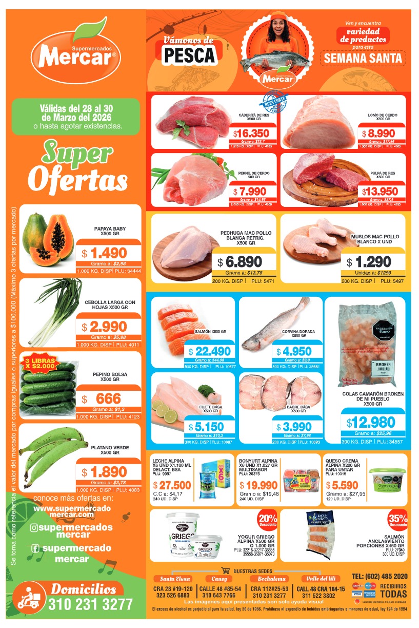 Separata – Supermercado Mercar